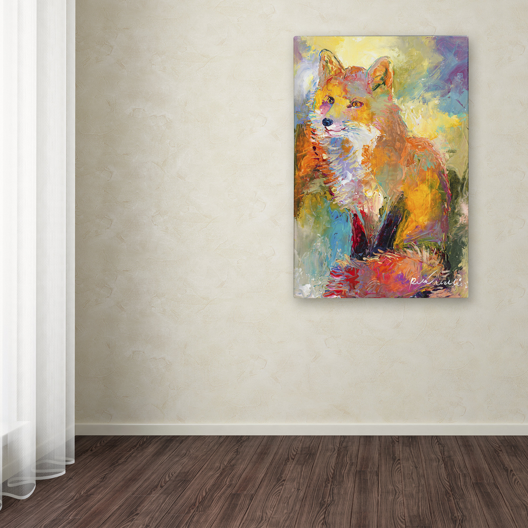 Trademark Fine Art 'Fox' Print on Canvas & Reviews | Wayfair