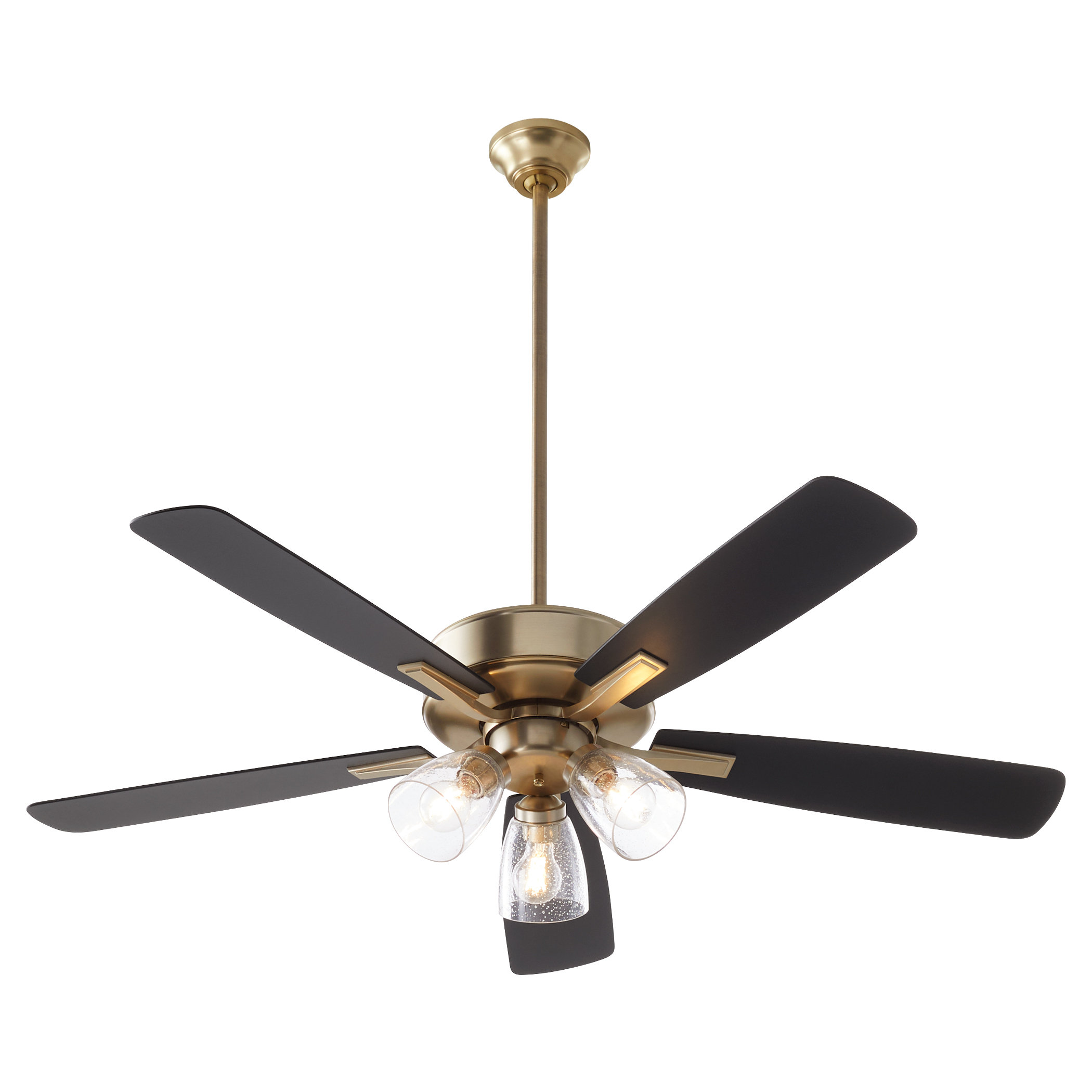 Everly Quinn 52" 5 - Blade LED Standard Ceiling Fan with Pull Chain and ...