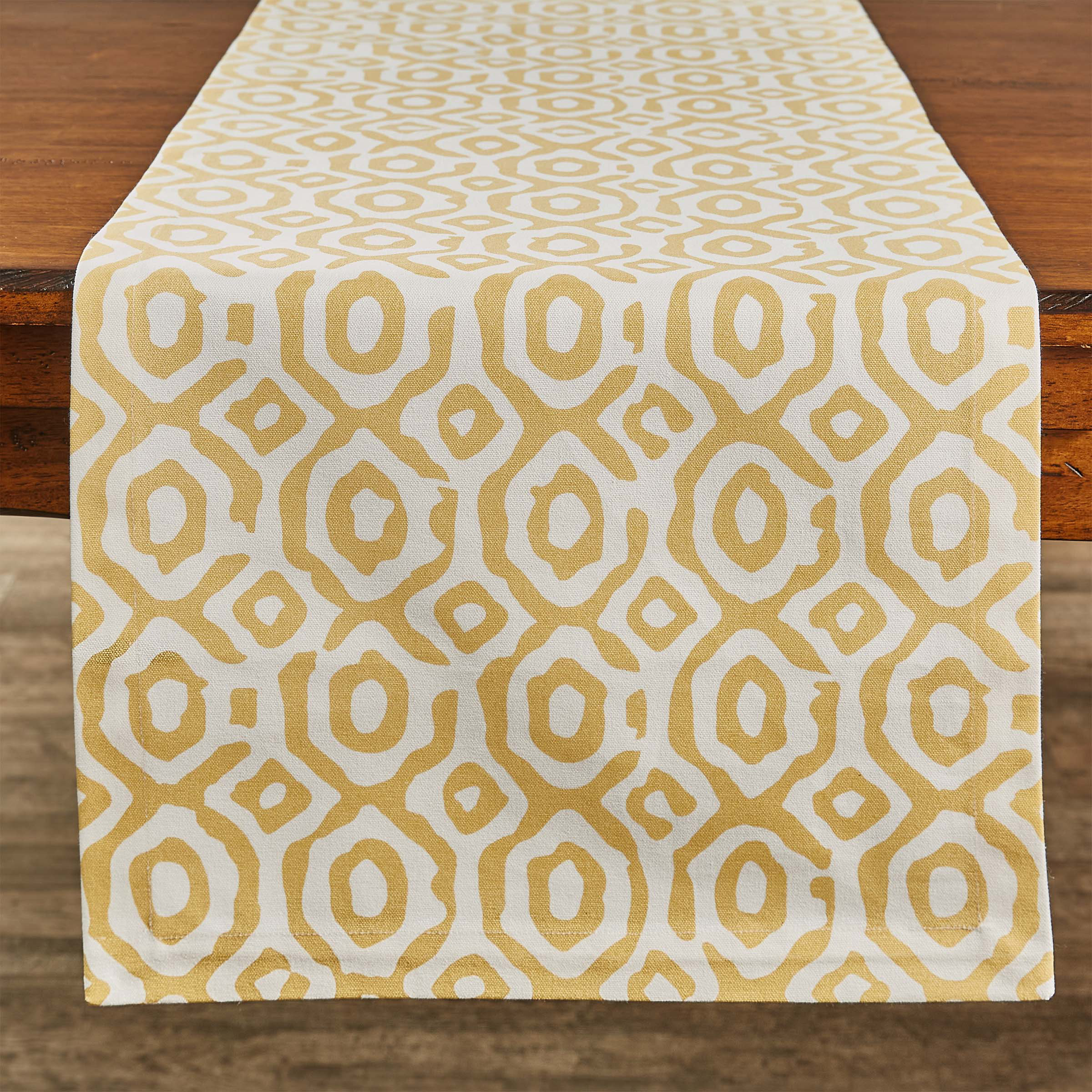 Red Barrel Studio® Bandiero Rectangular Geometric Table Runner | Wayfair