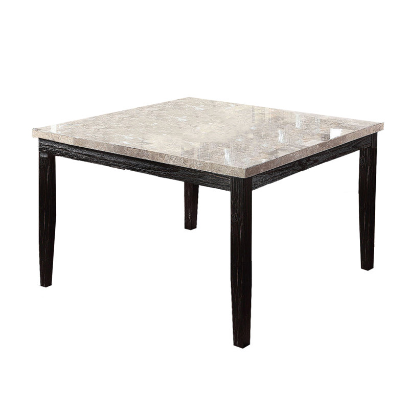 Alcott Hill® Wilber Faux Marble Top Dining Table & Reviews | Wayfair