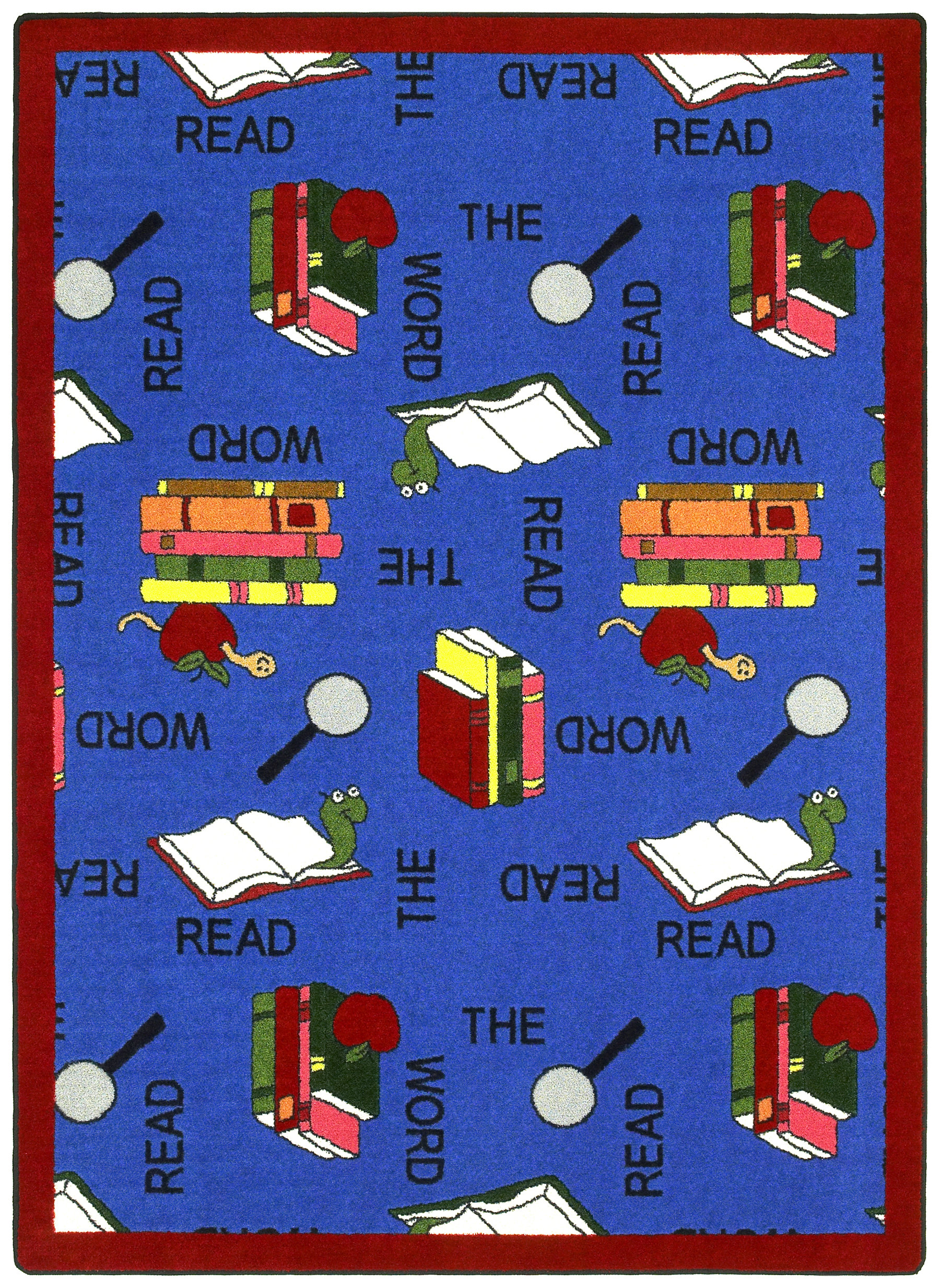 Joy Carpets Faith Based Read The Word Area Rug | Wayfair