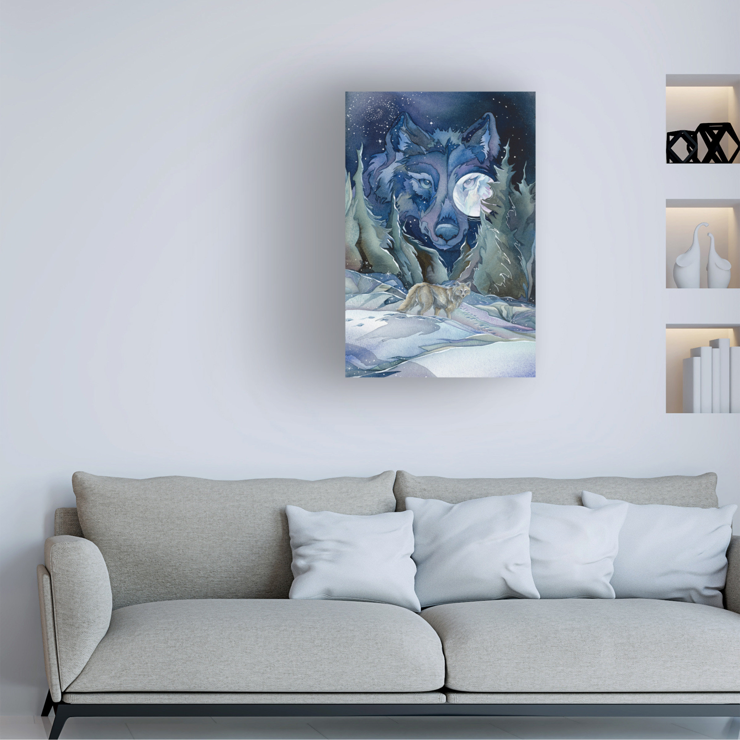George Oliver Wrapped Canvas Wall Art - Jody Bergsma 'All Paths Lead To ...