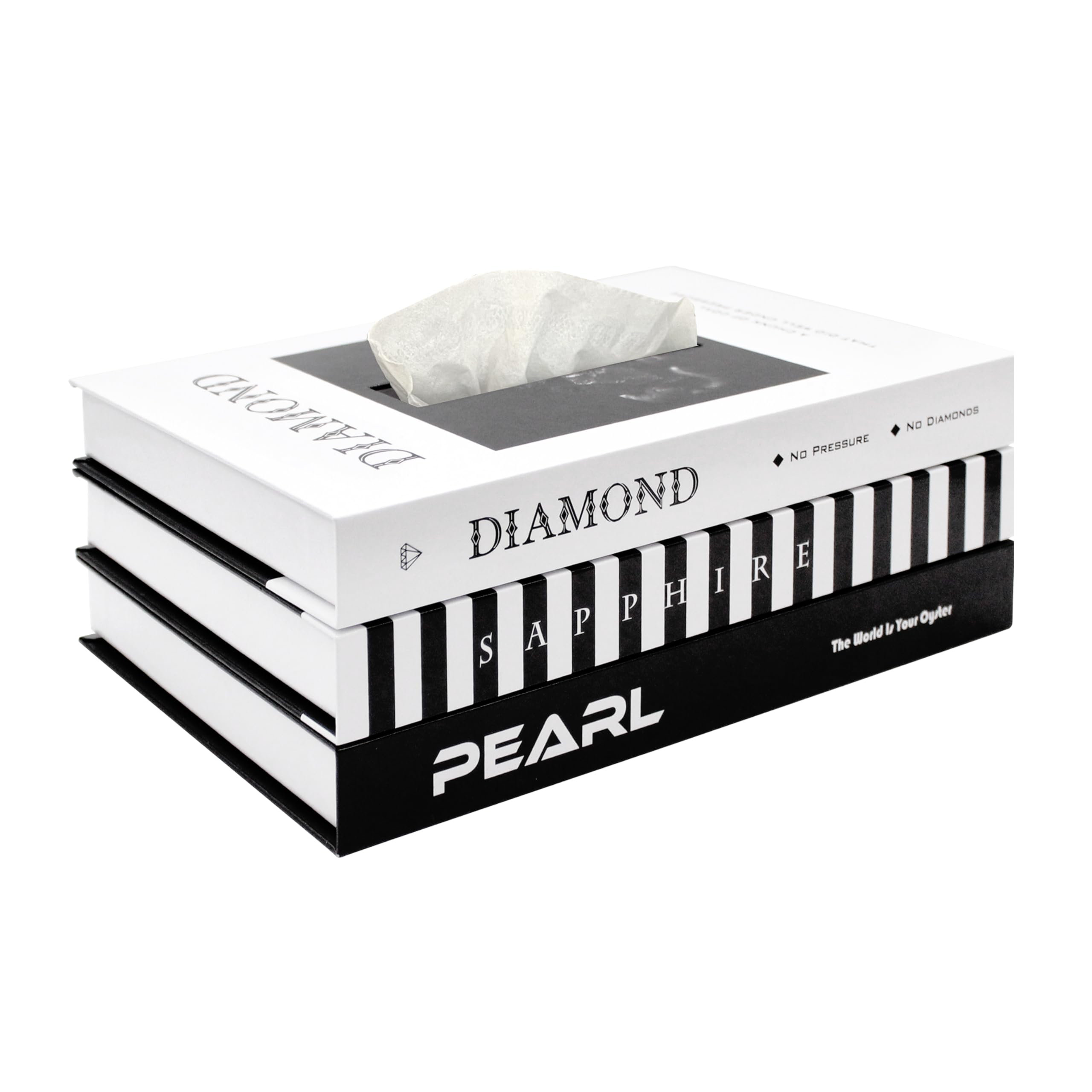 Mercer41 Tissue Box Cover Rectangle - Functional Decor Chic Modern ...