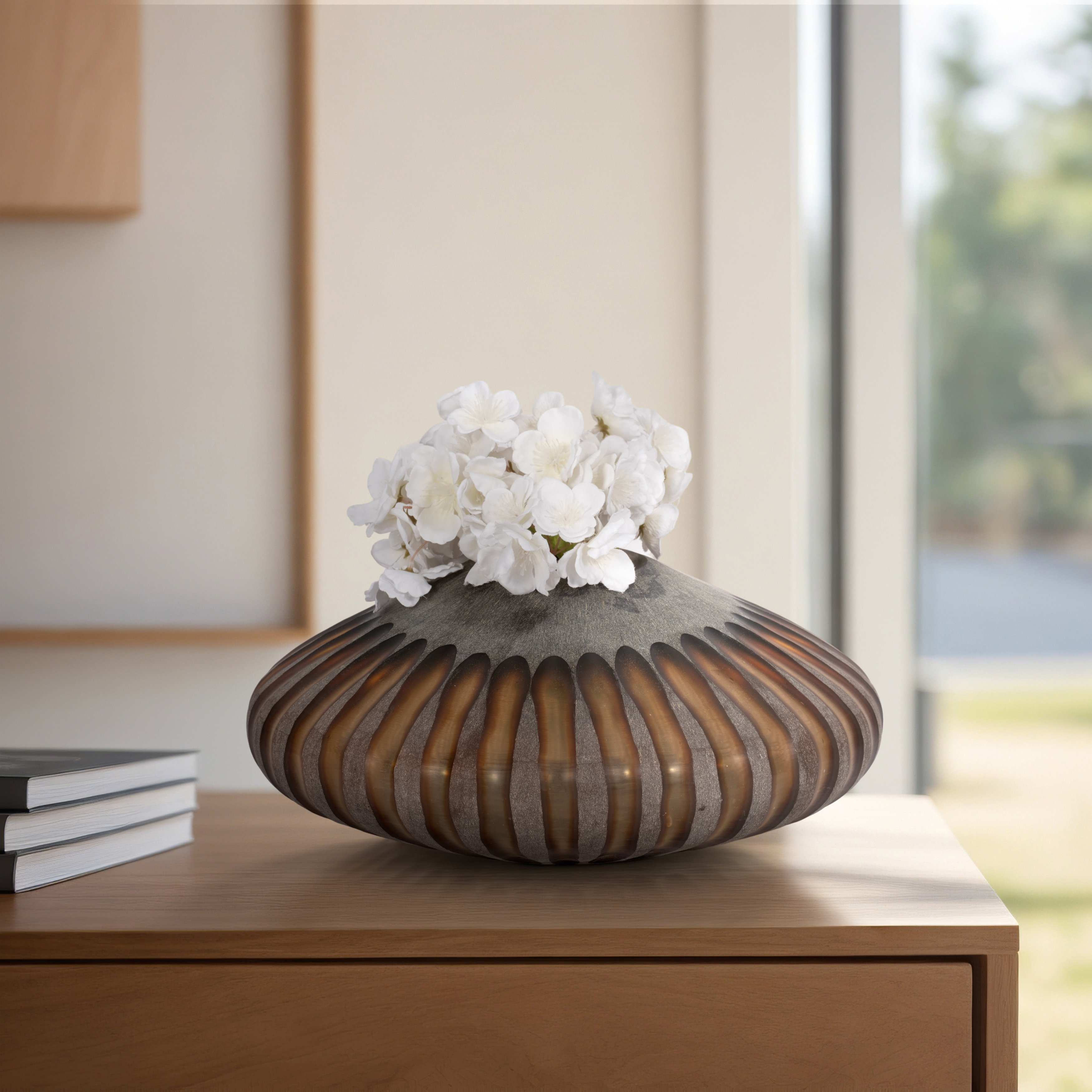 Orren Ellis 14" Abbot Small Glass Vase | Wayfair