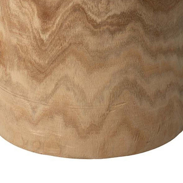 Loon Peak® Dartavious Solid Wood Drum End Table | Wayfair