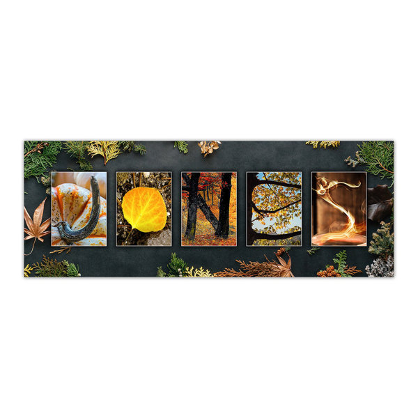 Millwood Pines Personalized Autumn Fall Nature Name Art | Wayfair