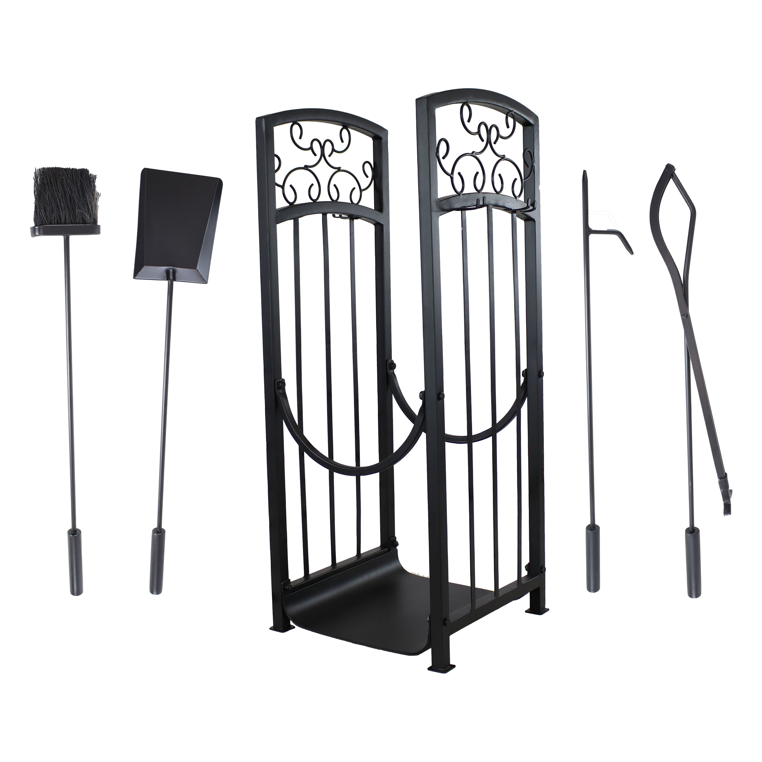 Charlton Home® Cini Fireplace Log Rack | Wayfair