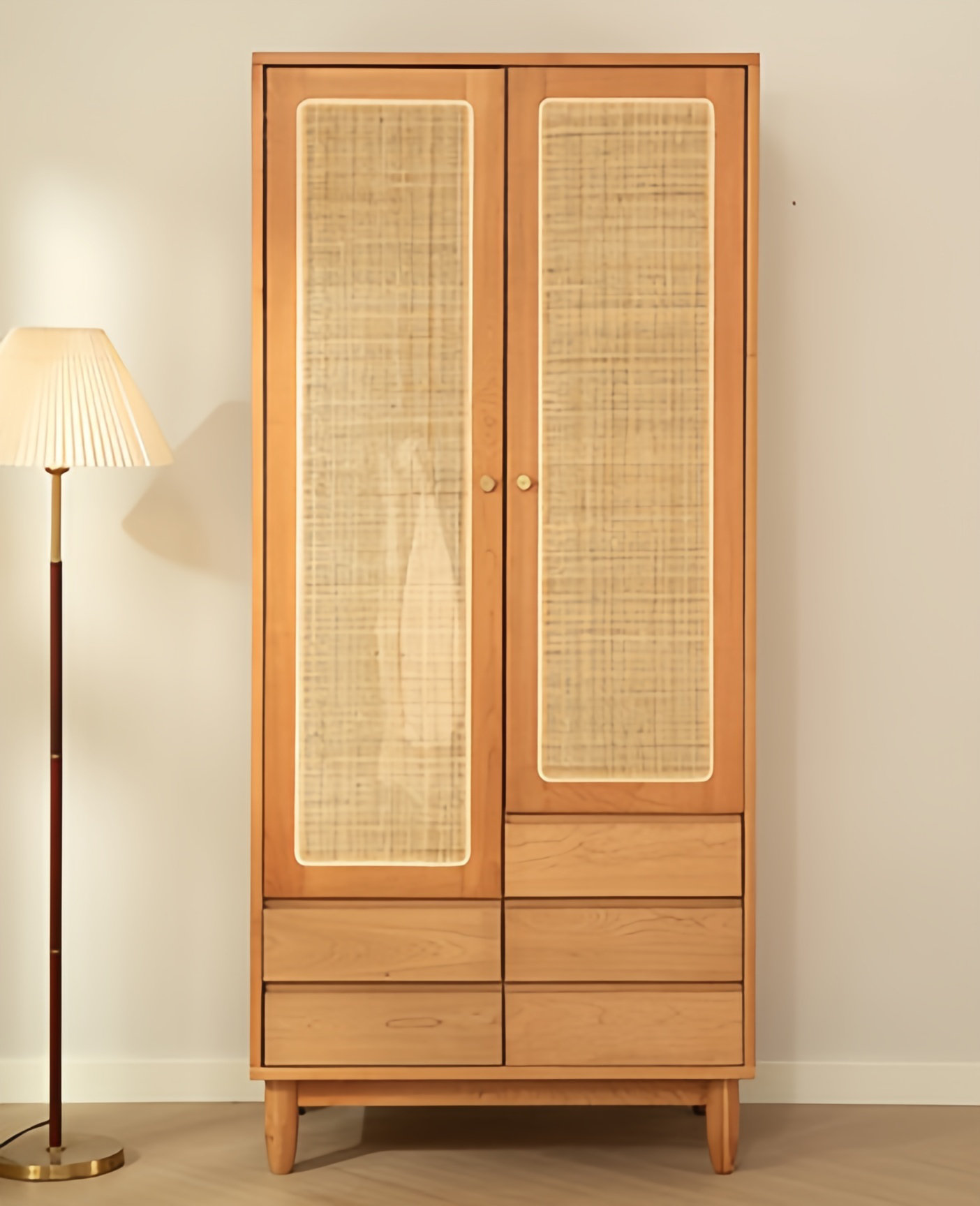 marlao Classic Simple Double Door Wardrobe | Wayfair