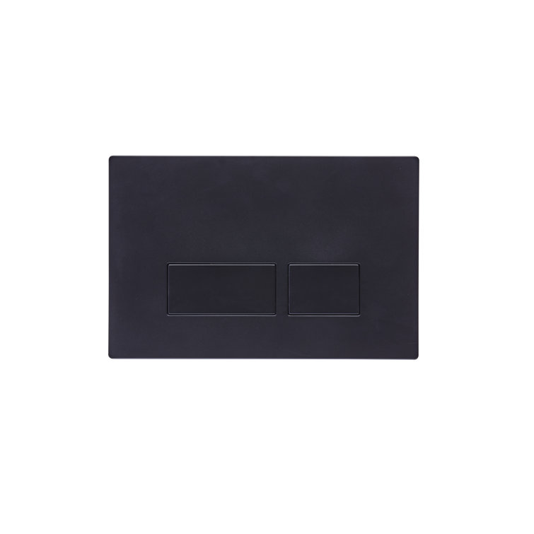 Tavistock Square Flush Plate Black | Wayfair.co.uk