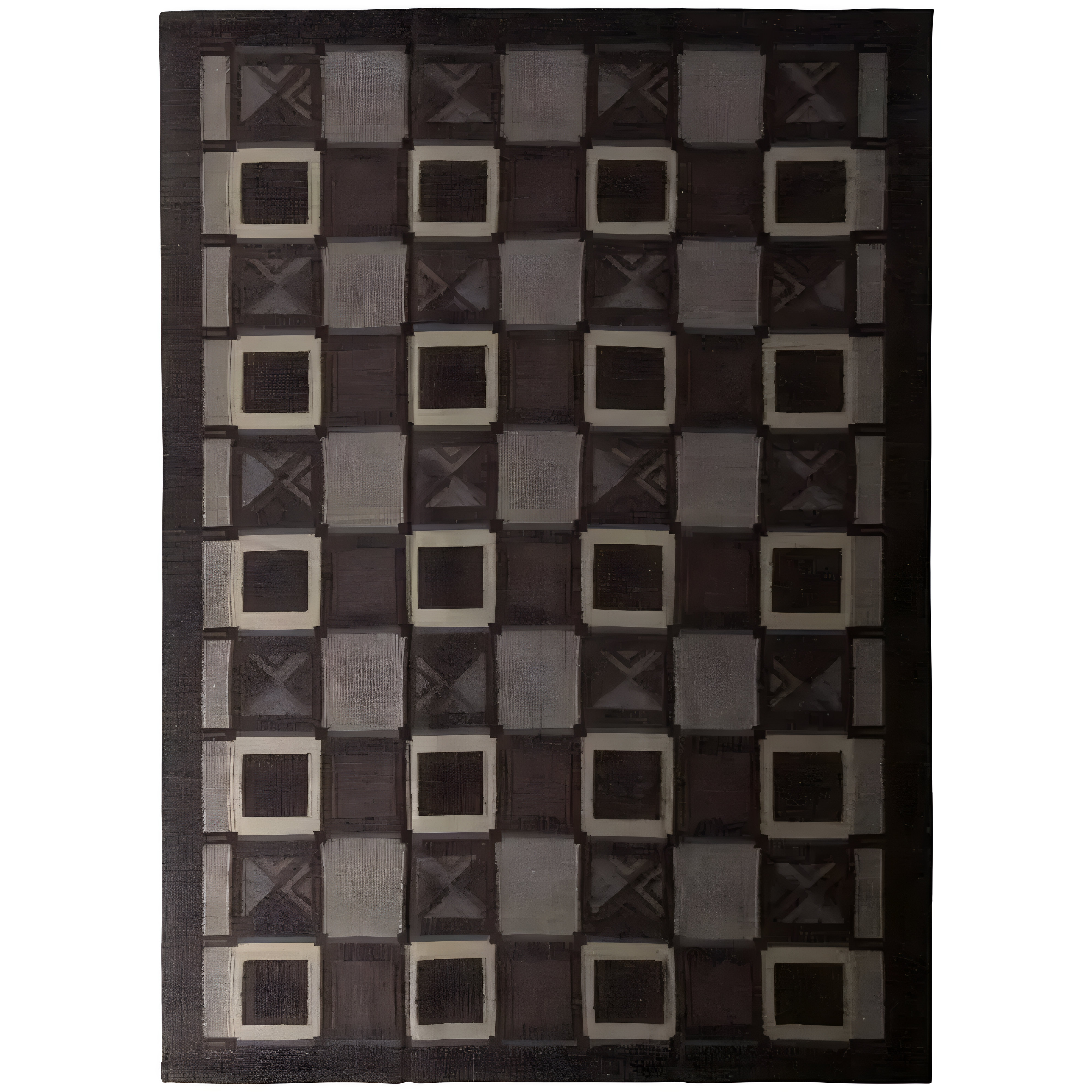 Rug & Kilim's Scandinavian Style Flat Weave Gray Earth Tone Purple ...