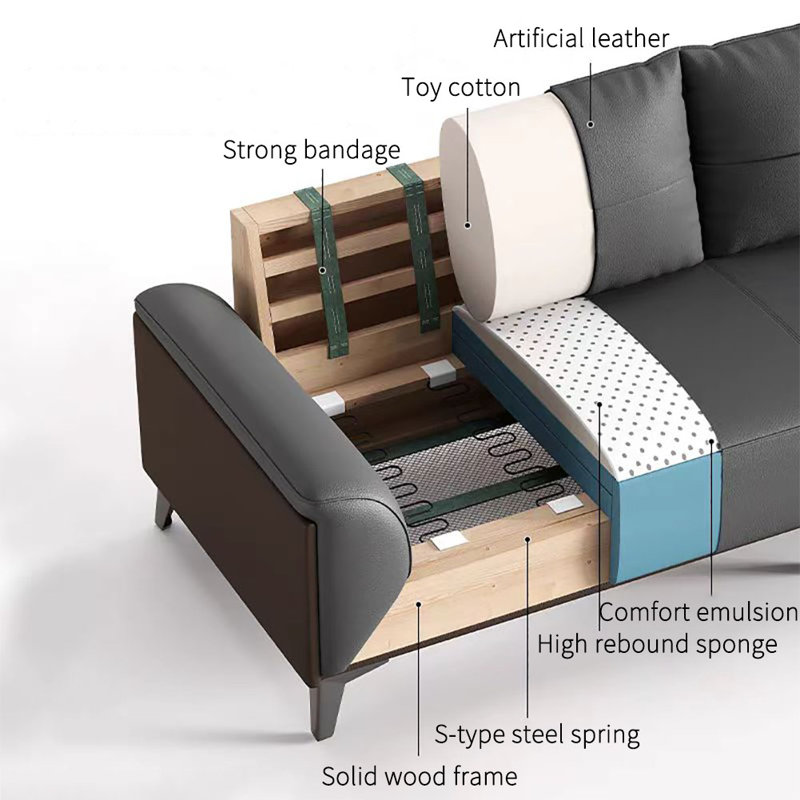 wangling hone Simple leisure high-end office sofa set | Wayfair