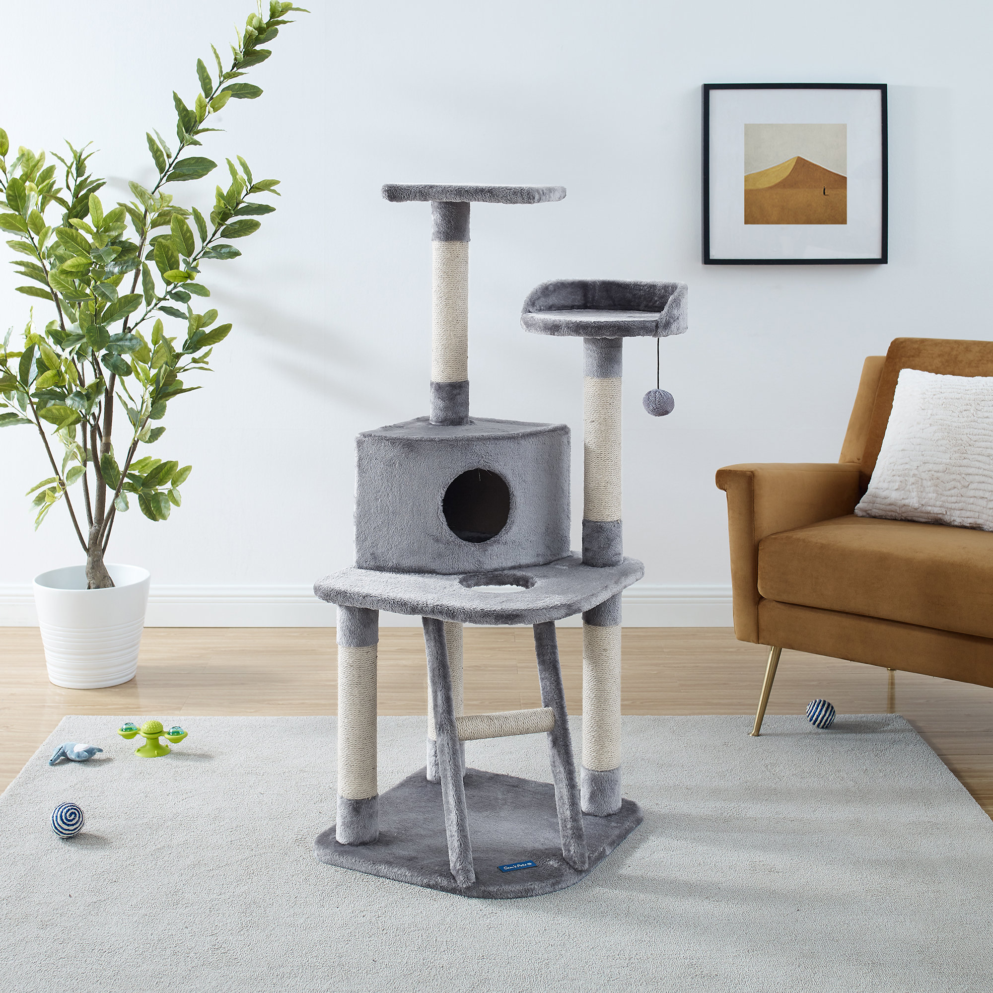 Sam's Pets 49" Chachi Cat Tree | Wayfair