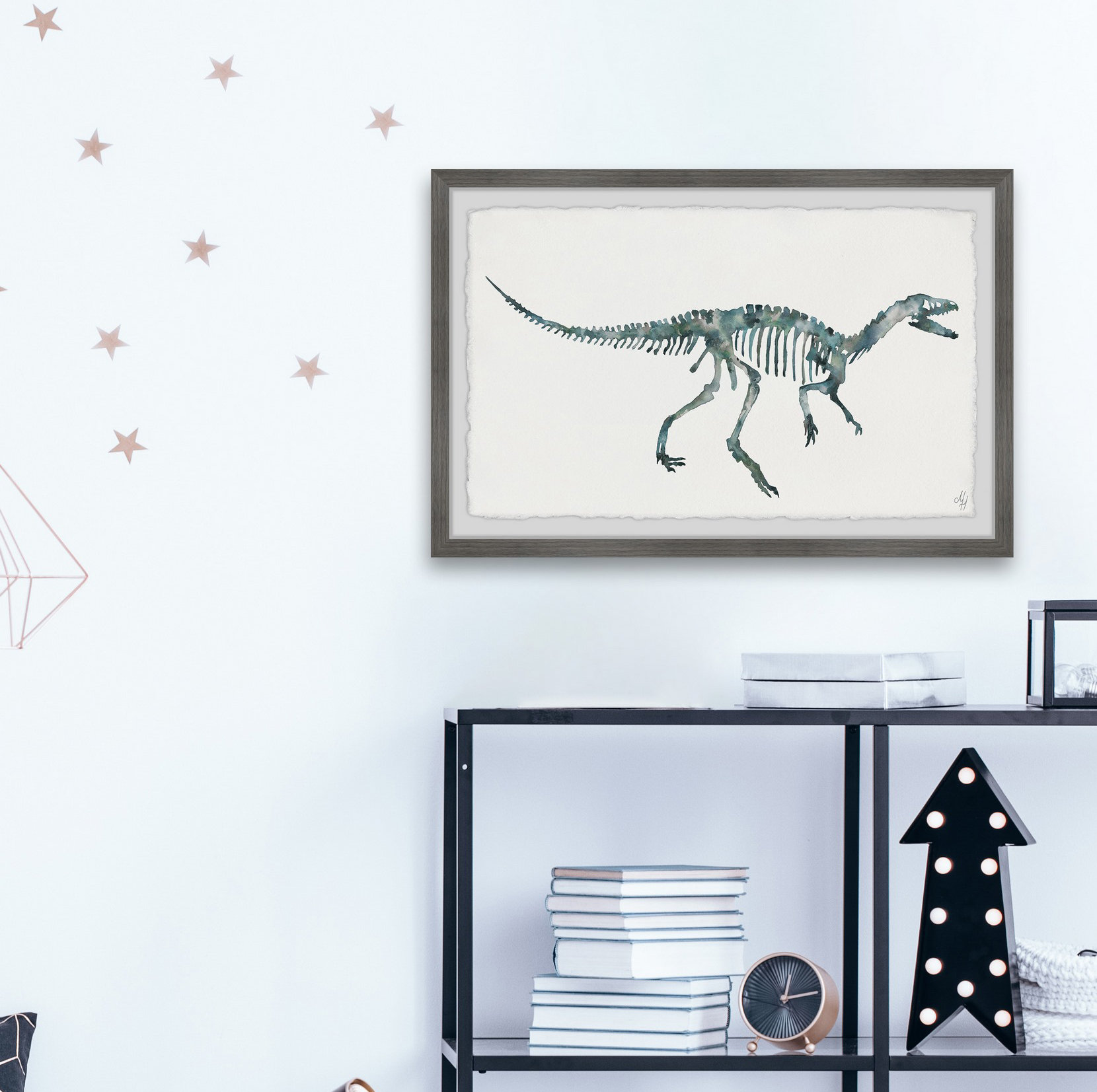 Isabelle & Max™ Ravindra 'Skeleton' Framed Print | Wayfair