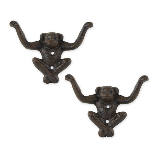 Bungalow Rose MONKEY WALL HOOK SET/2 | Wayfair