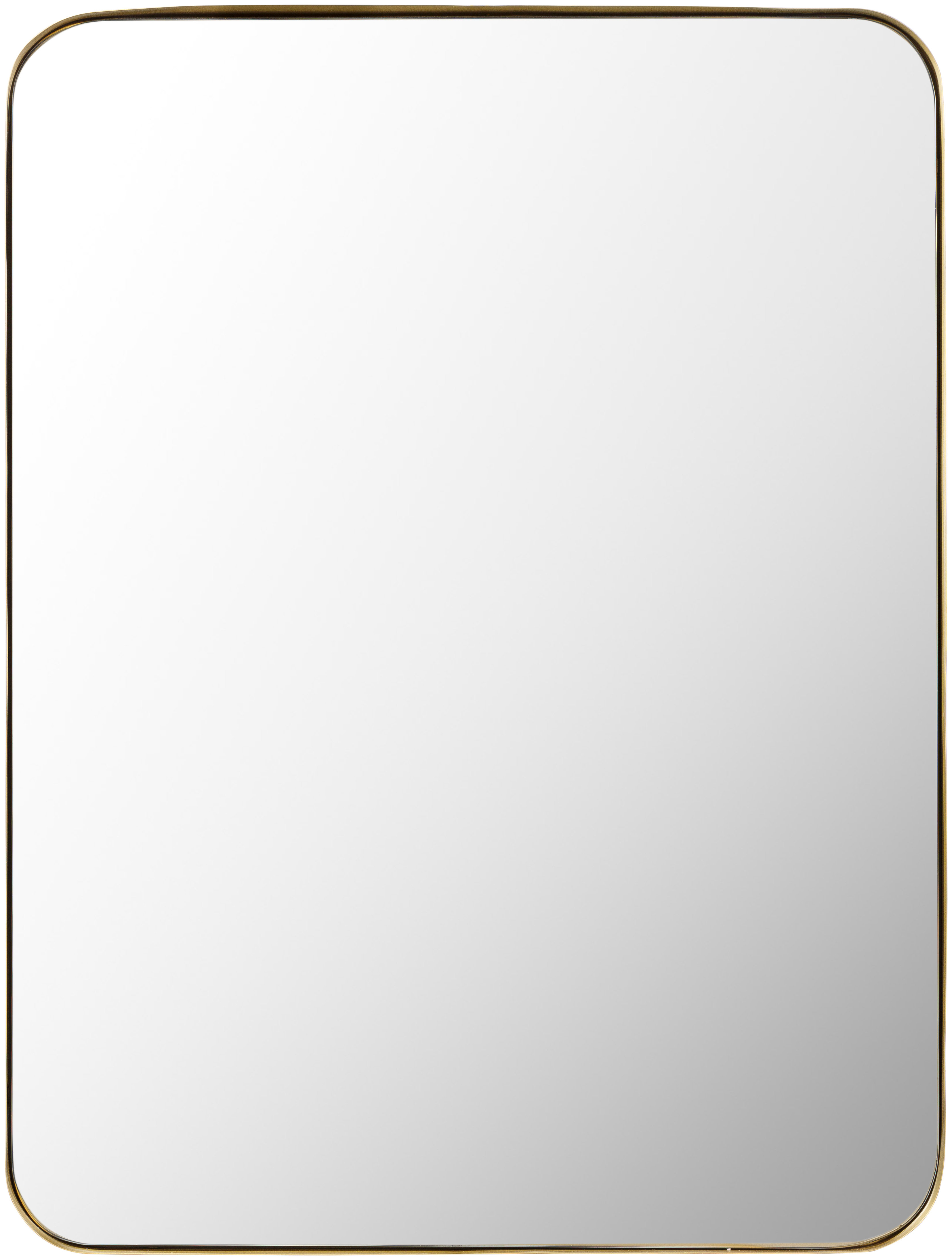 Mercer41 Niblock Rectangle Metal Mirror | Wayfair