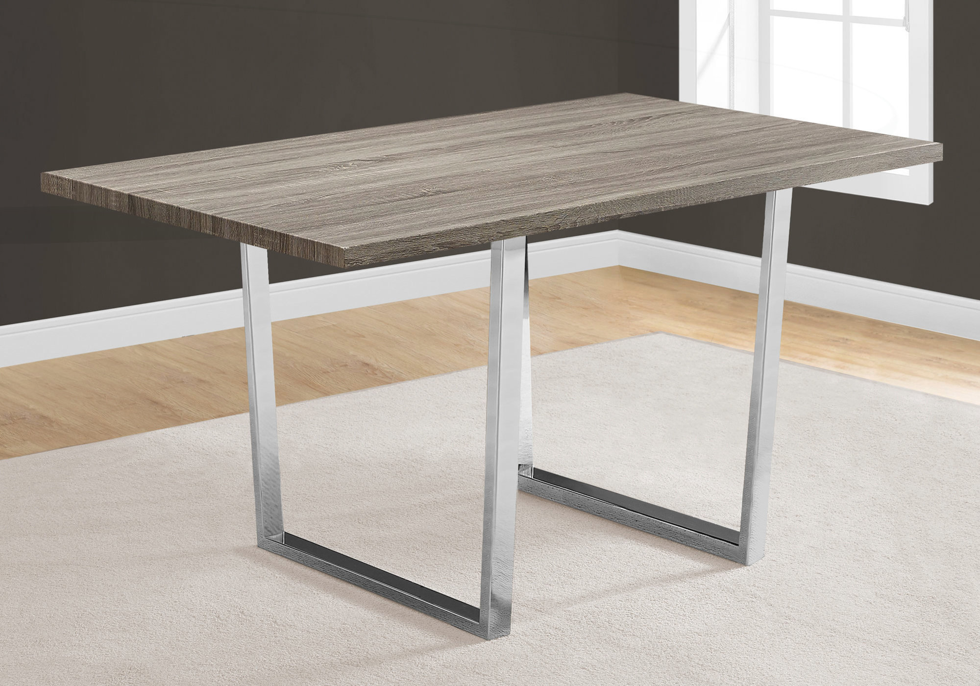 Latitude Run® Contemporary 60" Rectangular Dining Table | Wayfair