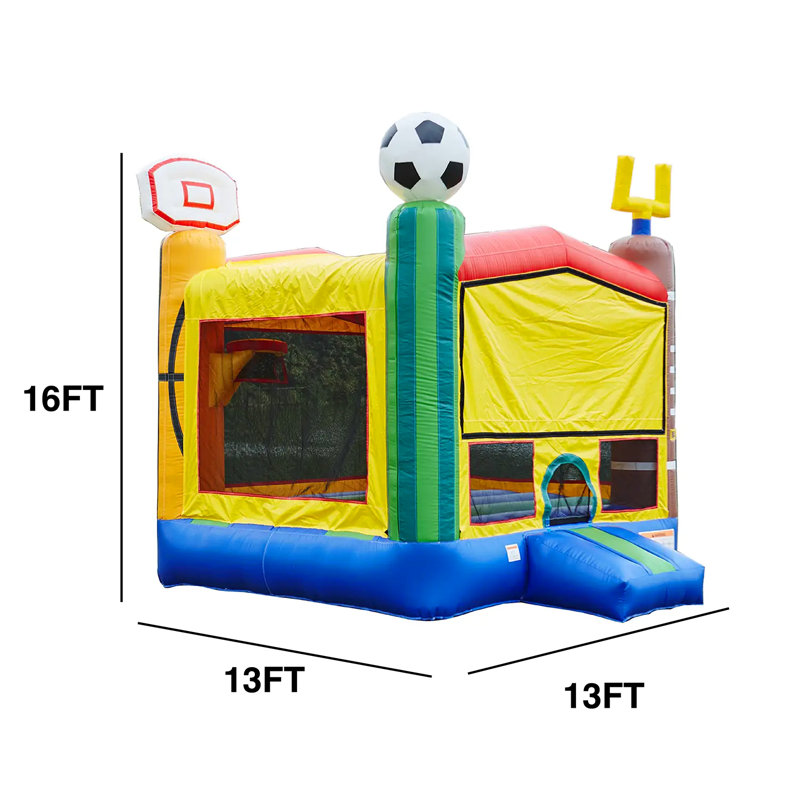 JumpOrange Sports Commercial Grade Bounce House for Kids and Adults ...