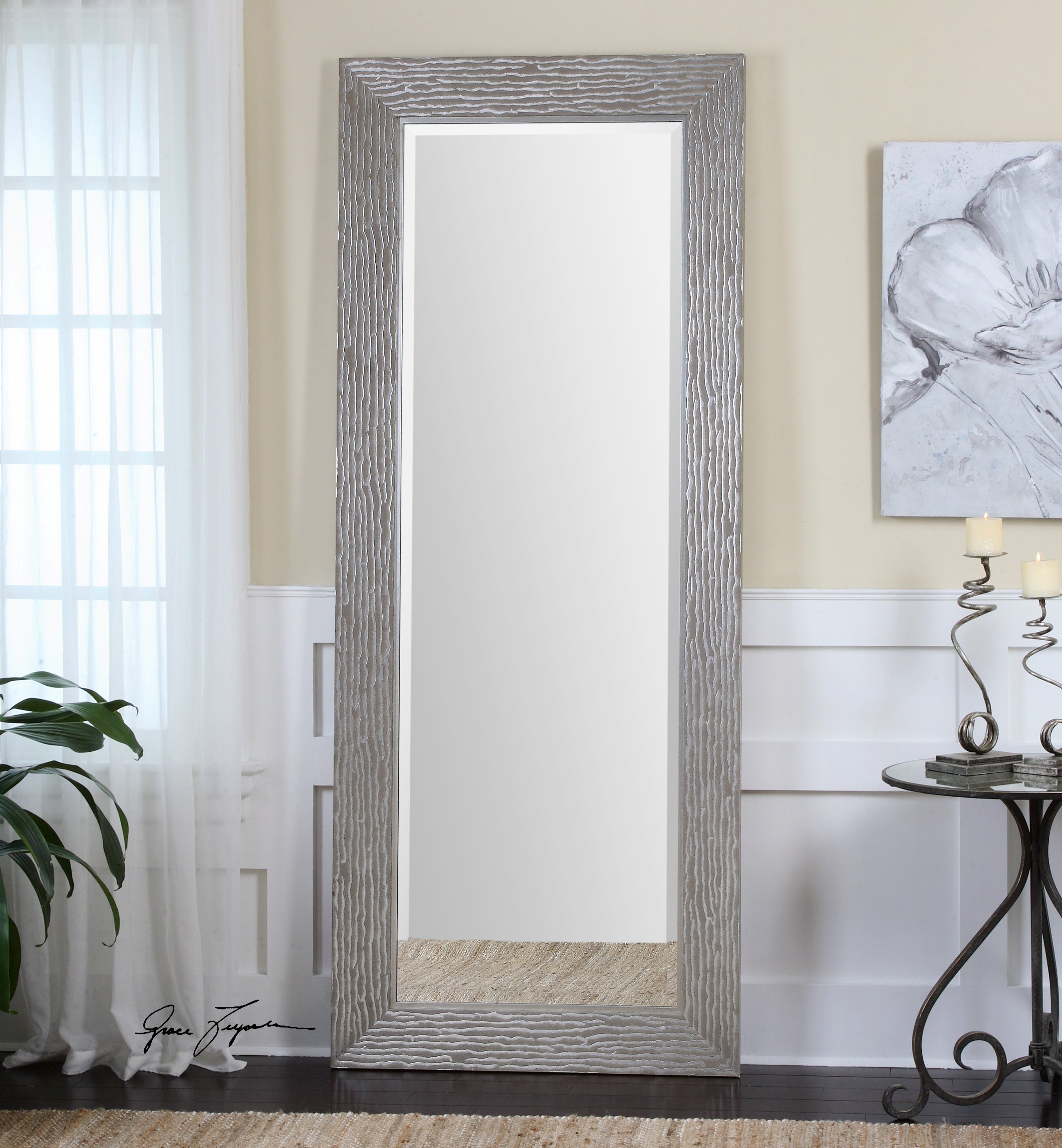 Orren Ellis Kevaughn Amadeus Large Modern & Contemporary Beveled Wall ...