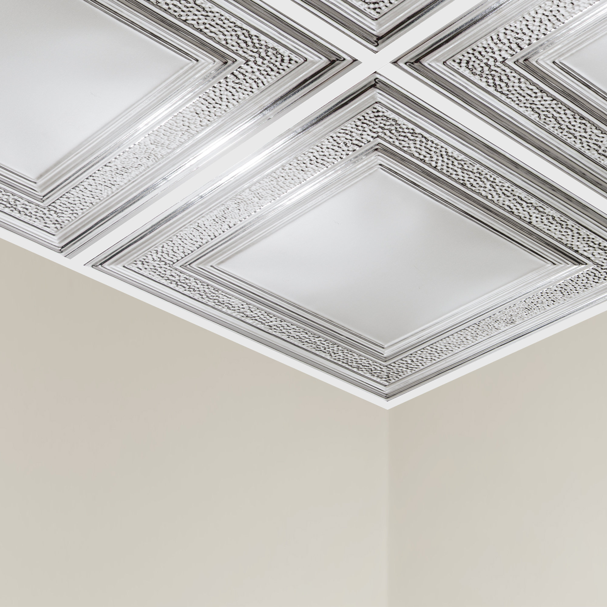 Great Lakes Tin Milwaukee Lay-In Ceiling Tile (Pack Of 5) - Wayfair Canada