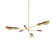 Everly Quinn 3 - Light Sputnik Modern Linear Chandelier | Wayfair