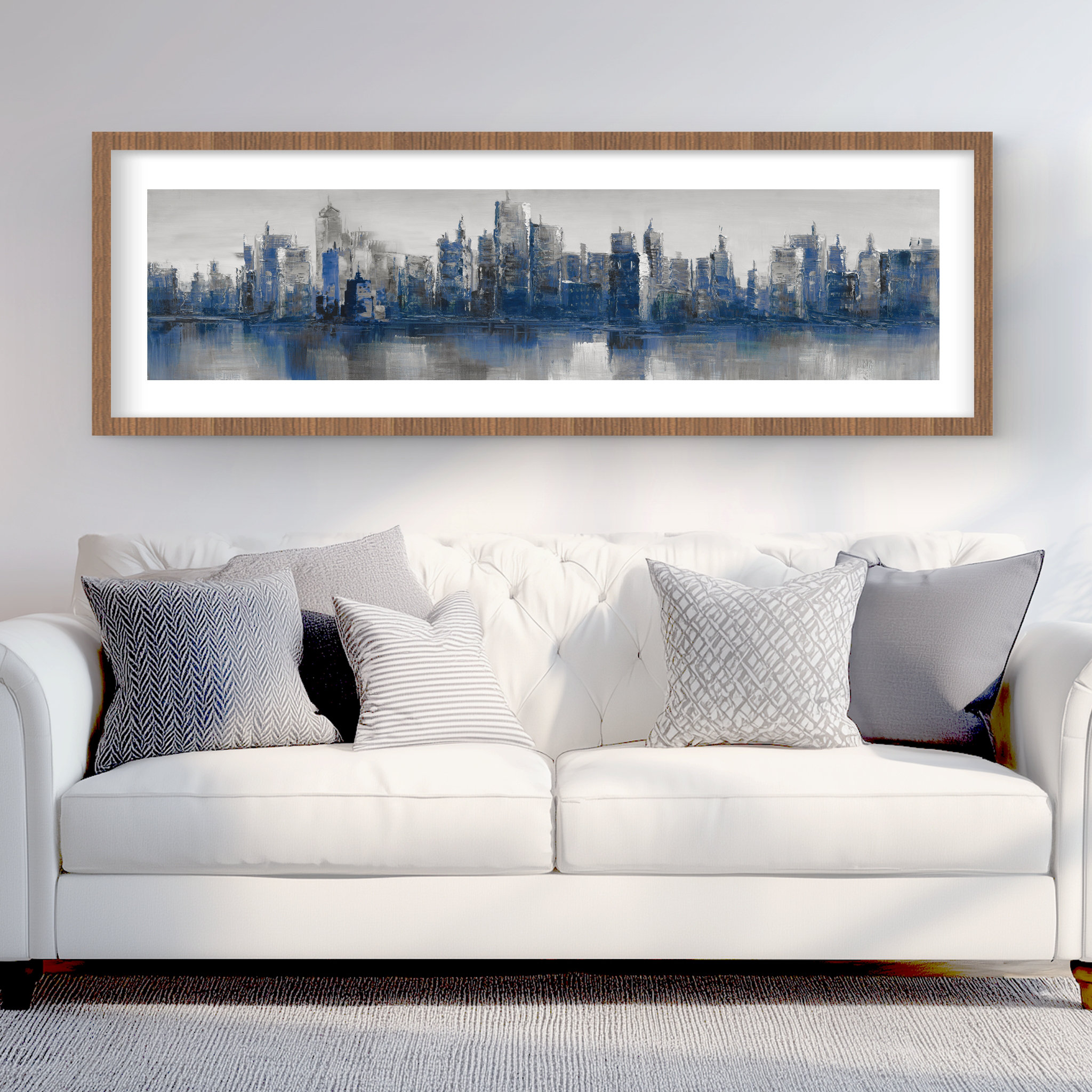 Lark Manor™ Melancholy City - Framed Matted Print | Home Decor Art ...