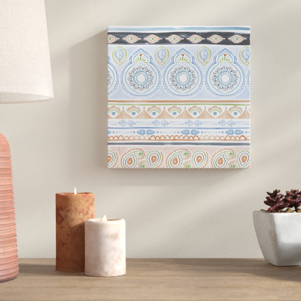 Bungalow Rose 'Bisect IV' Painting on Canvas | Wayfair