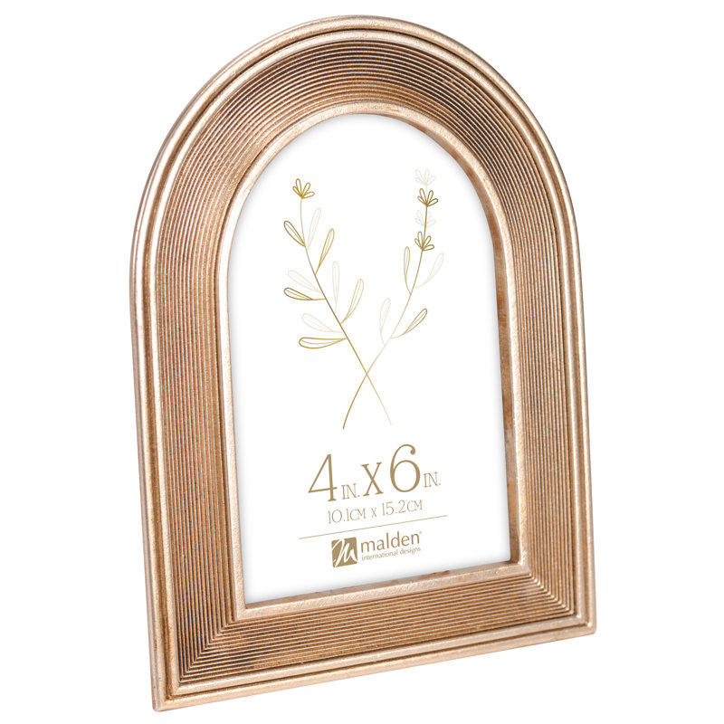 Malden 4X6 GOLD ARCH RESIN | Wayfair