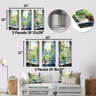 Lark Manor Green And Blue Countryside Window Charm II - Farm Windows ...