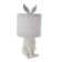 Happy Larry Hiding White Rabbit Table Lamp | Wayfair.co.uk