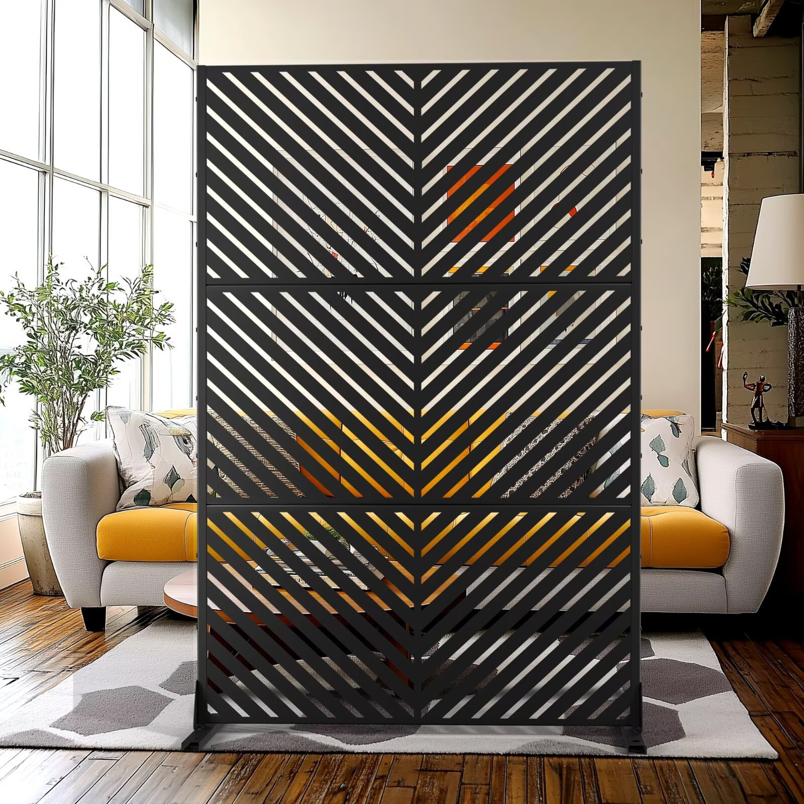 decorative floor divider