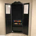 RAM Game Room Dartboard Cabinet Wall Cue Rack & Reviews | Wayfair