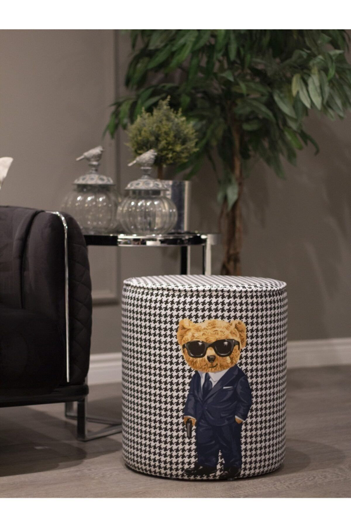 Corrigan Studio James Bond Teddy Footless Ottoman Pouff - Wayfair Canada