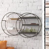 Circle Wall & Display Shelves You'll Love | Wayfair