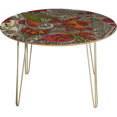 Bungalow Rose Extendable Round Solid Wood Dining Table & Reviews | Wayfair