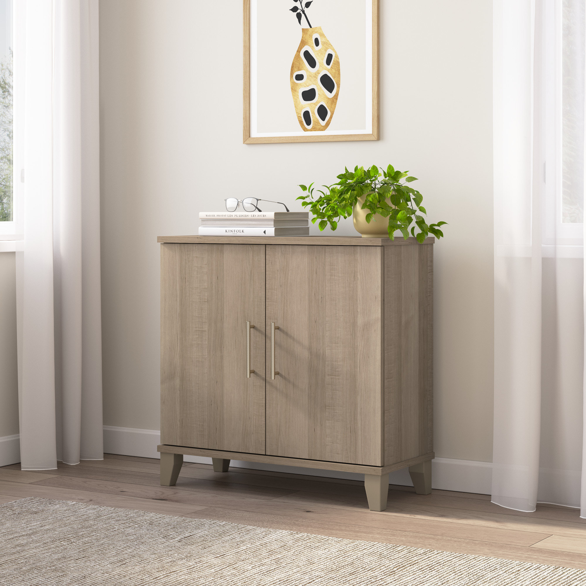 Winston Porter Talis Accent 2 Door Low Storage & Reviews | Wayfair