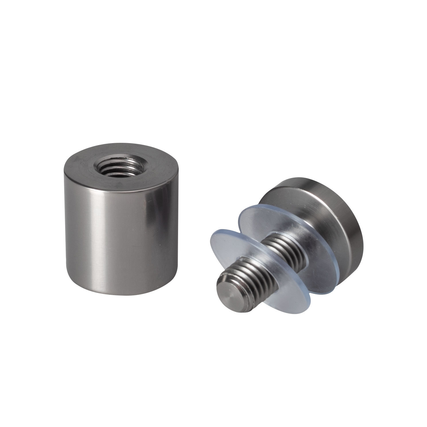 Outwater Polished Chrome Cone Topped Series Secure Fasten Standoff Pack ...