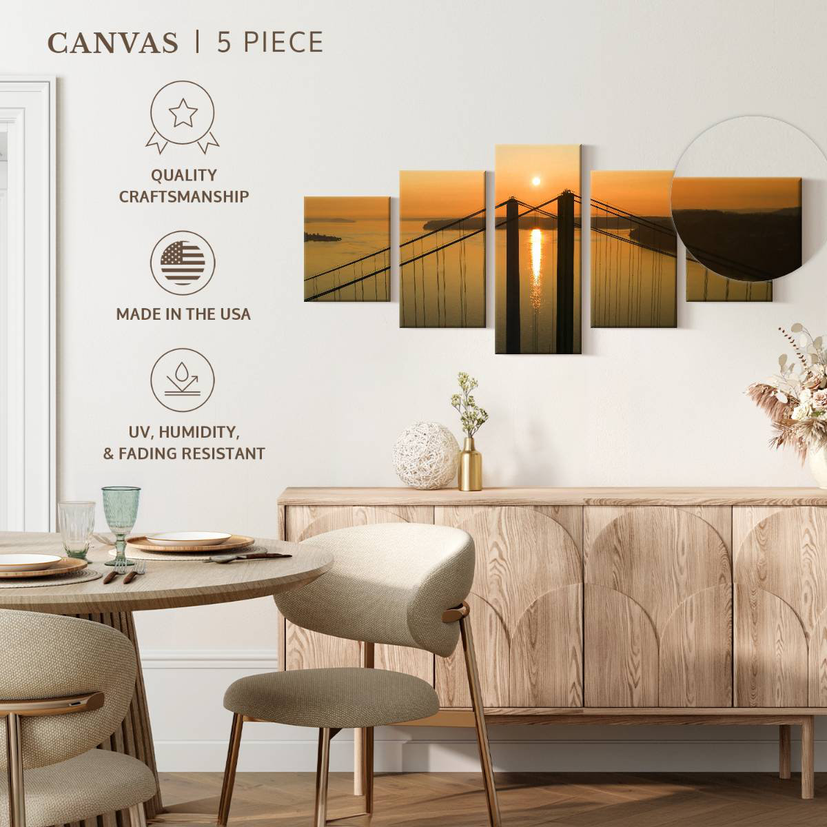 Ebern Designs Puget Sound Bridge | Wayfair