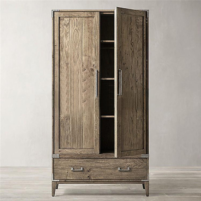 Parttlion American country style bookcase storage cabinet | Wayfair