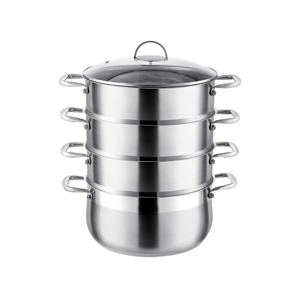 HAUS ROLAND 10.56 Quarts Stainless Steel Steamer Pot | Wayfair