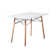 George Oliver Dreda Solid Wood Base Dining Table | Wayfair