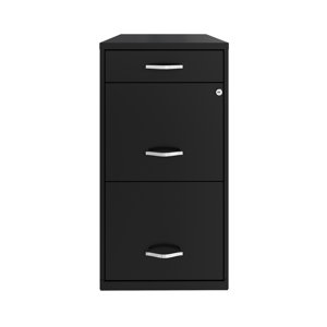 Inbox Zero Maegan 3 Drawer Letter Width Vertical Home and Small Office ...