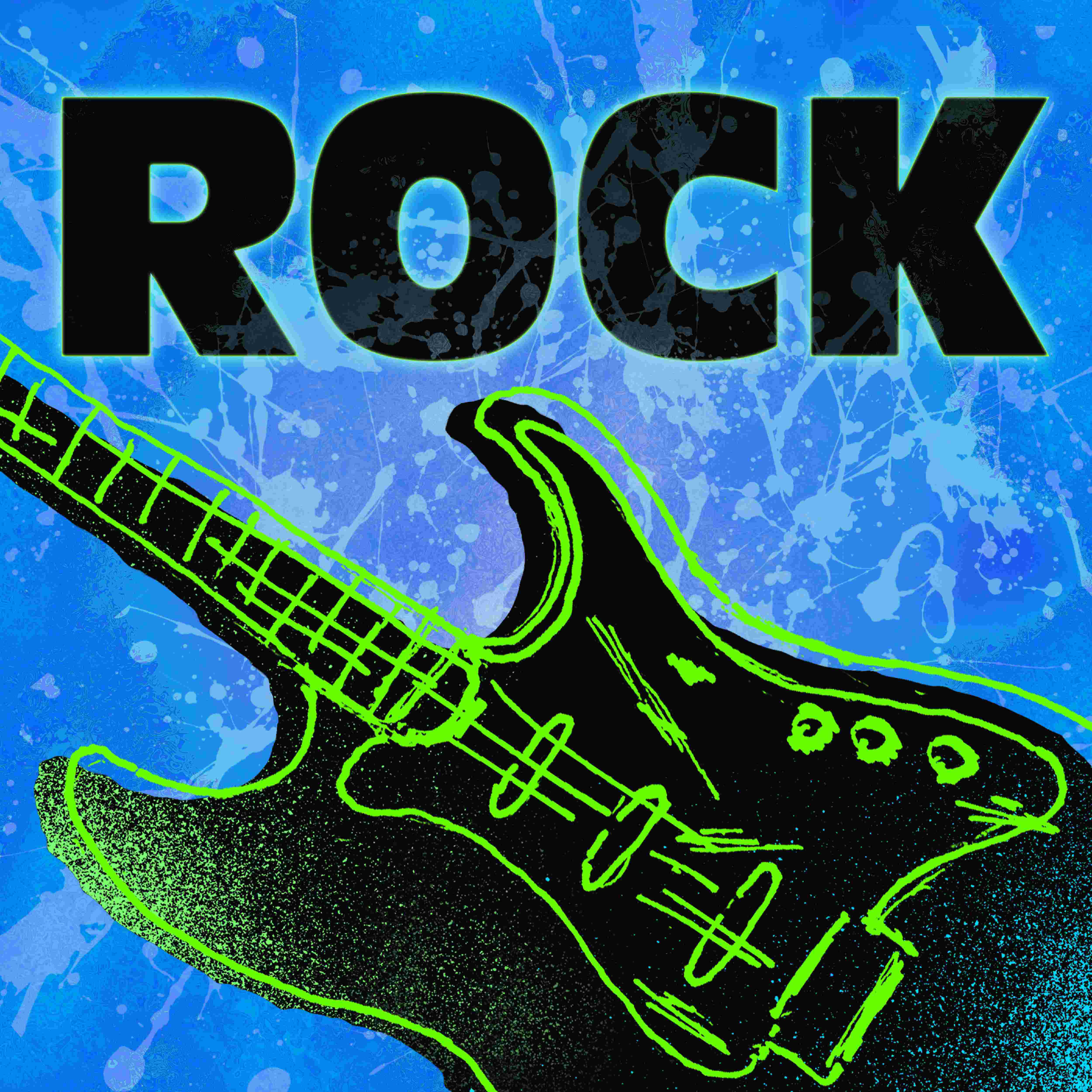 Trinx Boys Rocker Guitar - Wrapped Canvas Graphic Art | Wayfair