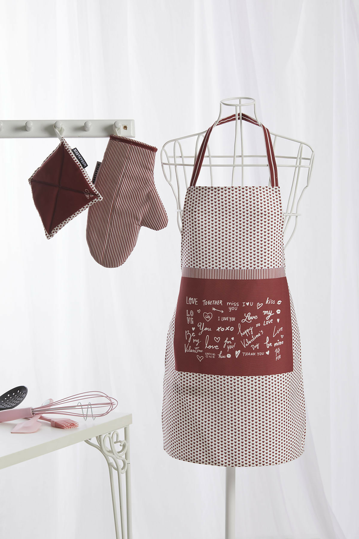 Prep & Savour Kitchen Apron Set for The One You Love - Great Gift | Wayfair