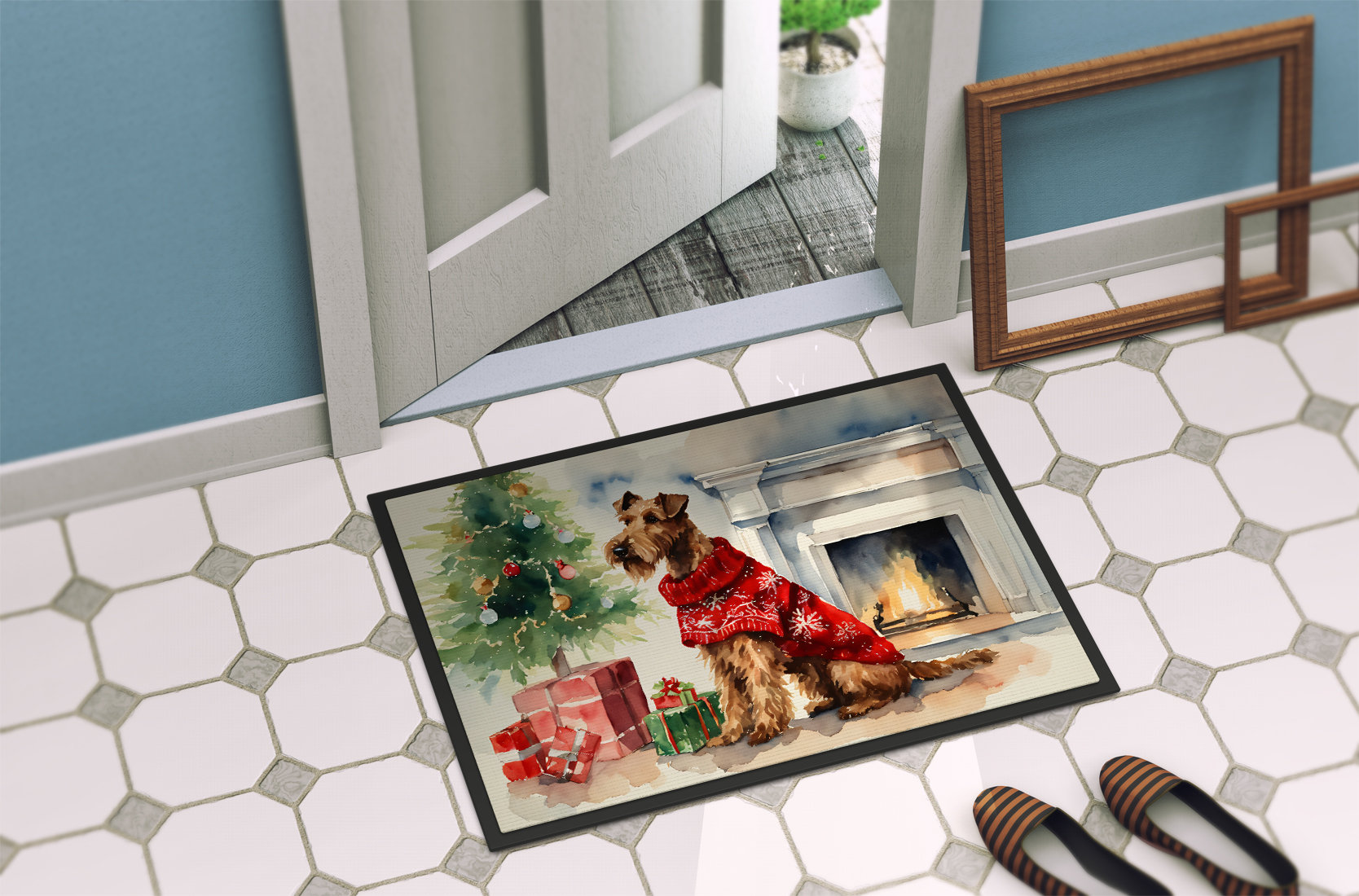 The Holiday Aisle® Jeronn Non-Slip Indoor Door Mat | Wayfair