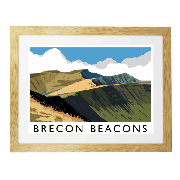 East Urban Home Brecon Beacons by Richard O'Neil - Graphic Art ...