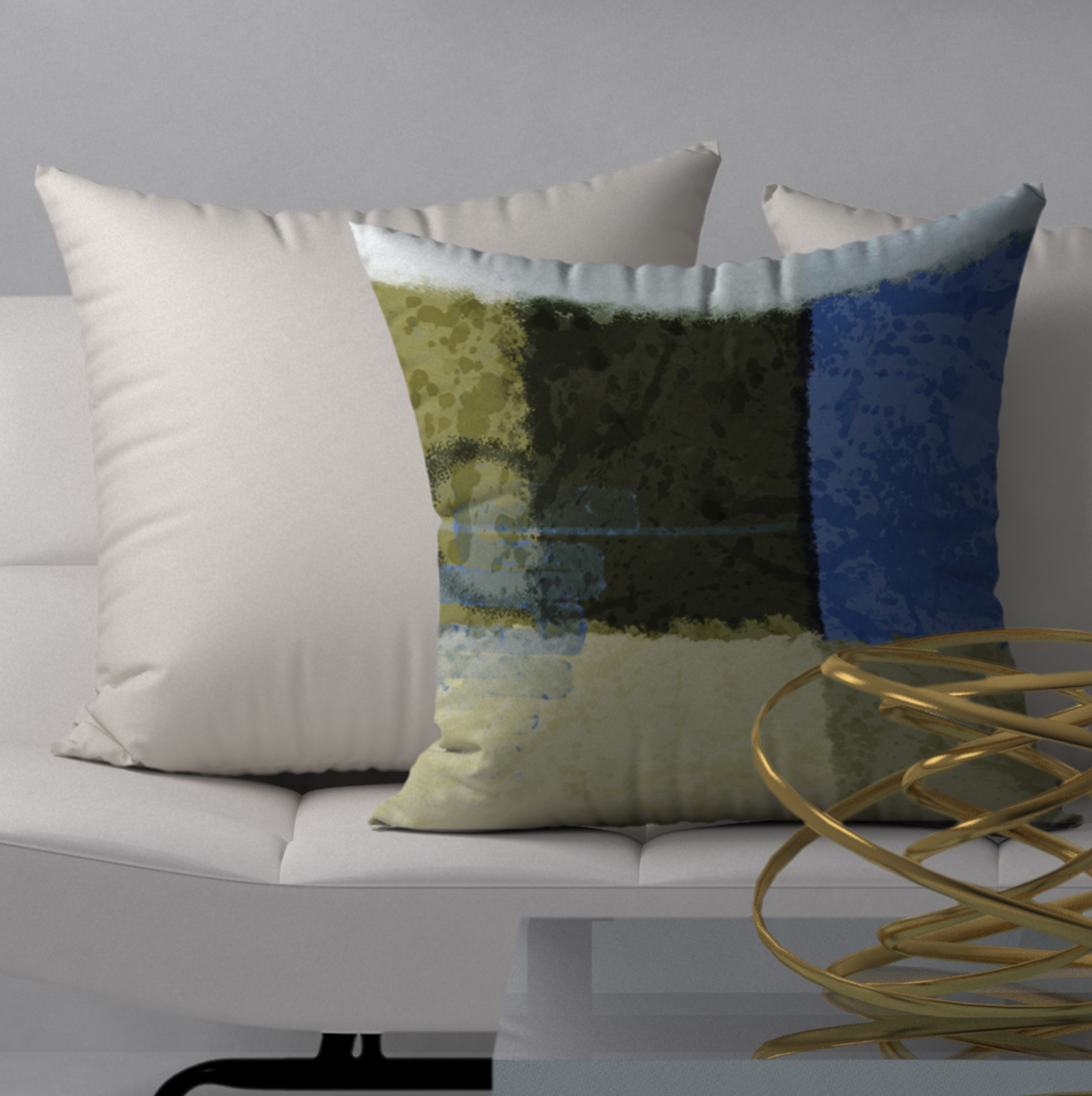 LeRoi Products Supersonic Invincible Square Pillow Cover & Insert | Wayfair