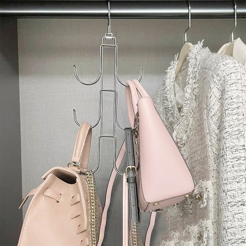 Rebrilliant Doulbe Side Hanging U Hooks, Dual Wire Heavy Duty Silver ...