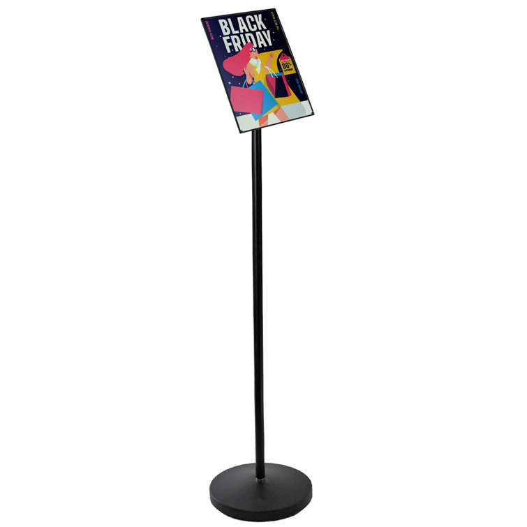 Azar Displays Pedestal Sign Holder for Floor - Wayfair Canada