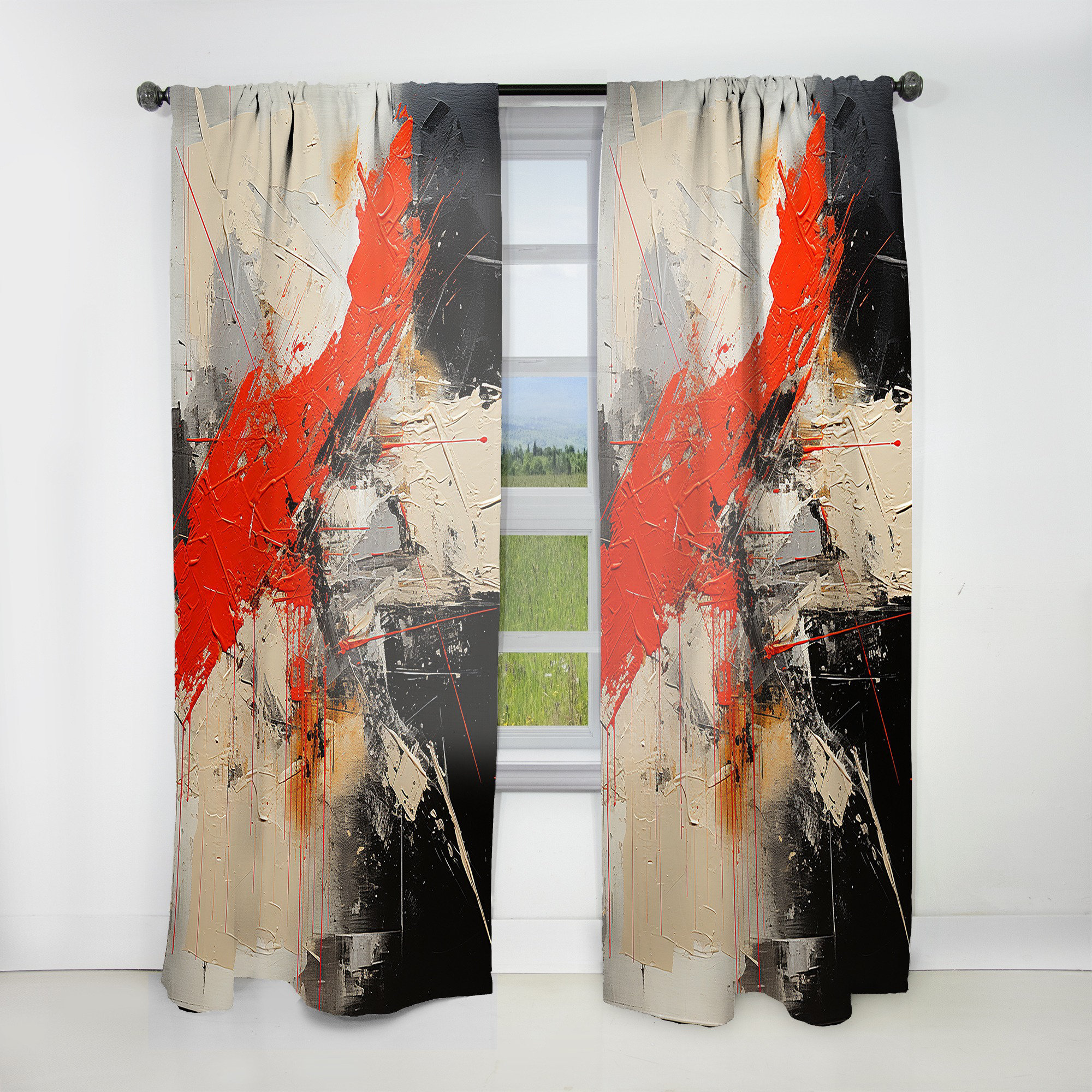 East Urban Home Myra Volcano Volcanic Explosion - Volcano Curtain ...