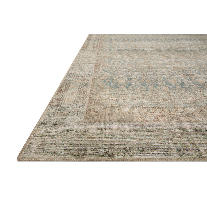 Angela Rose x Loloi Aubrey Jade / Natural Area Rug & Reviews | Wayfair